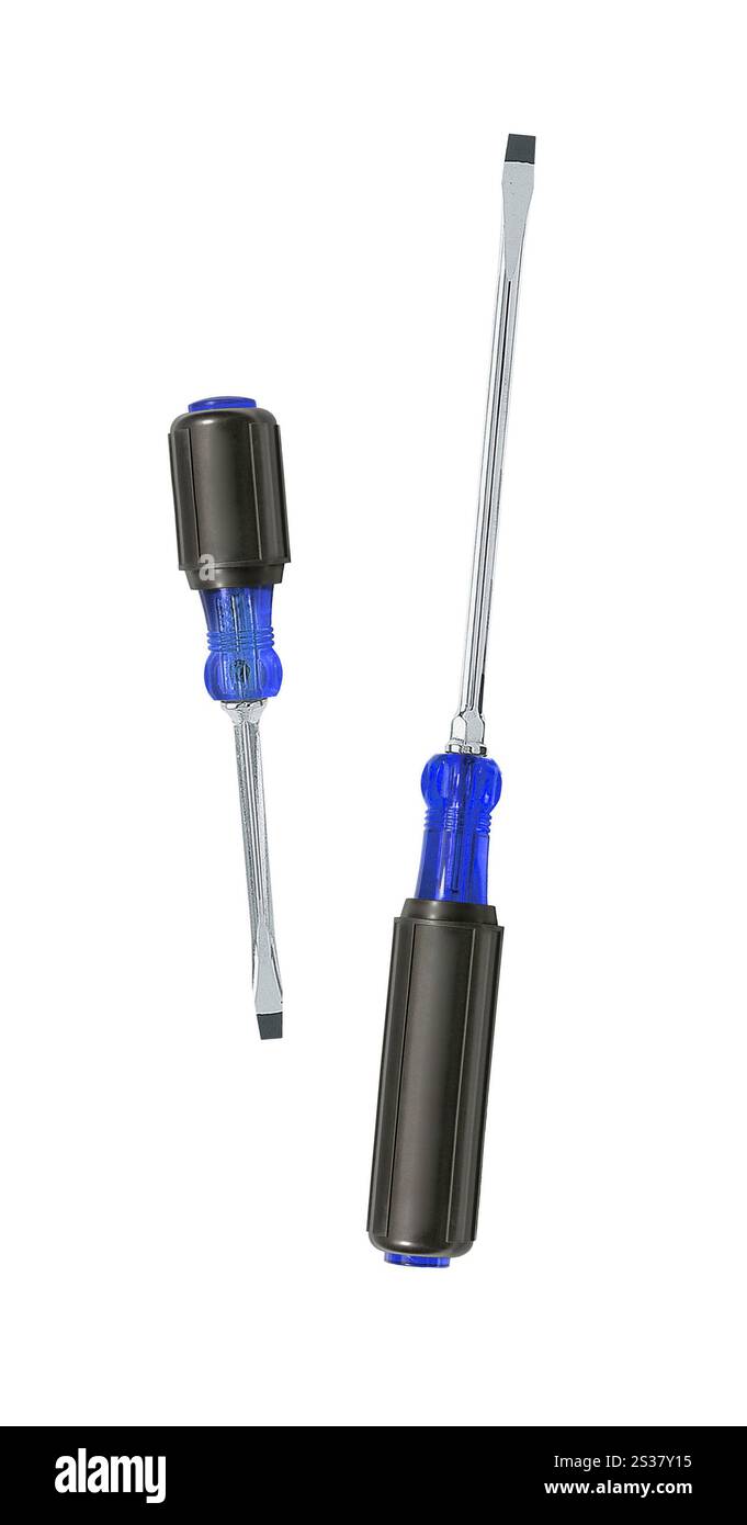 screwdrivers isolated on white background. screwdrivers Stock Photo - Alamy