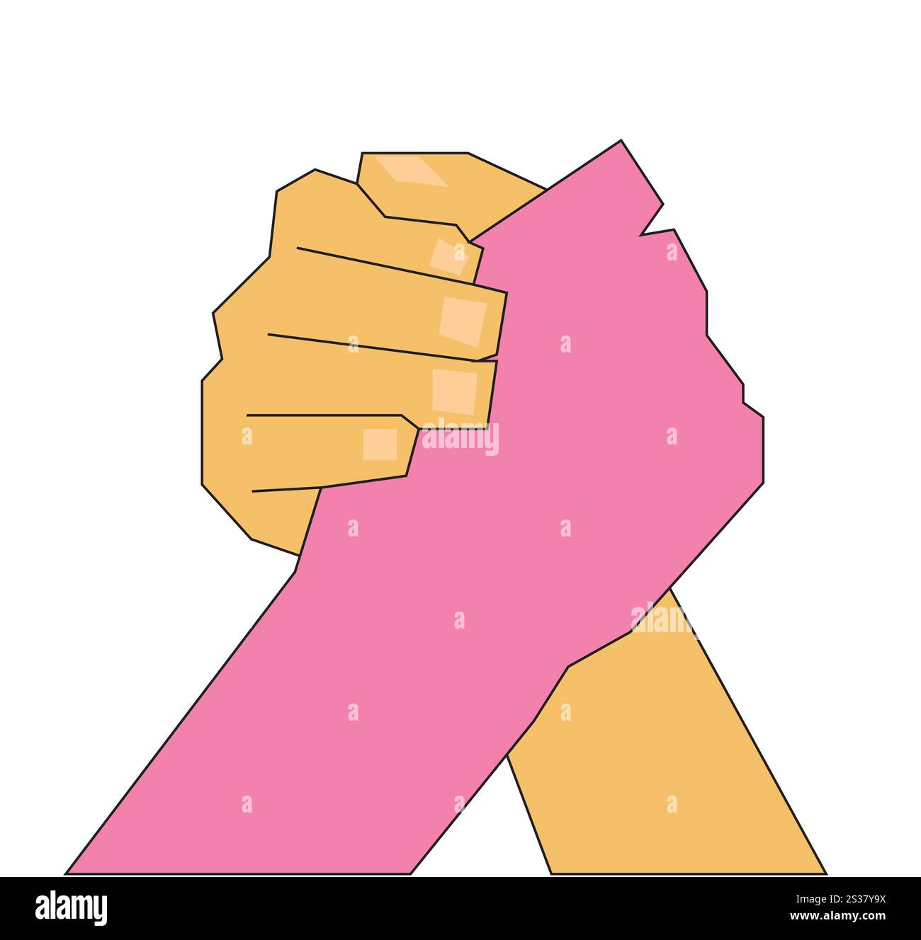 Illustration hold hand retro unique design Stock Vector Image & Art - Alamy