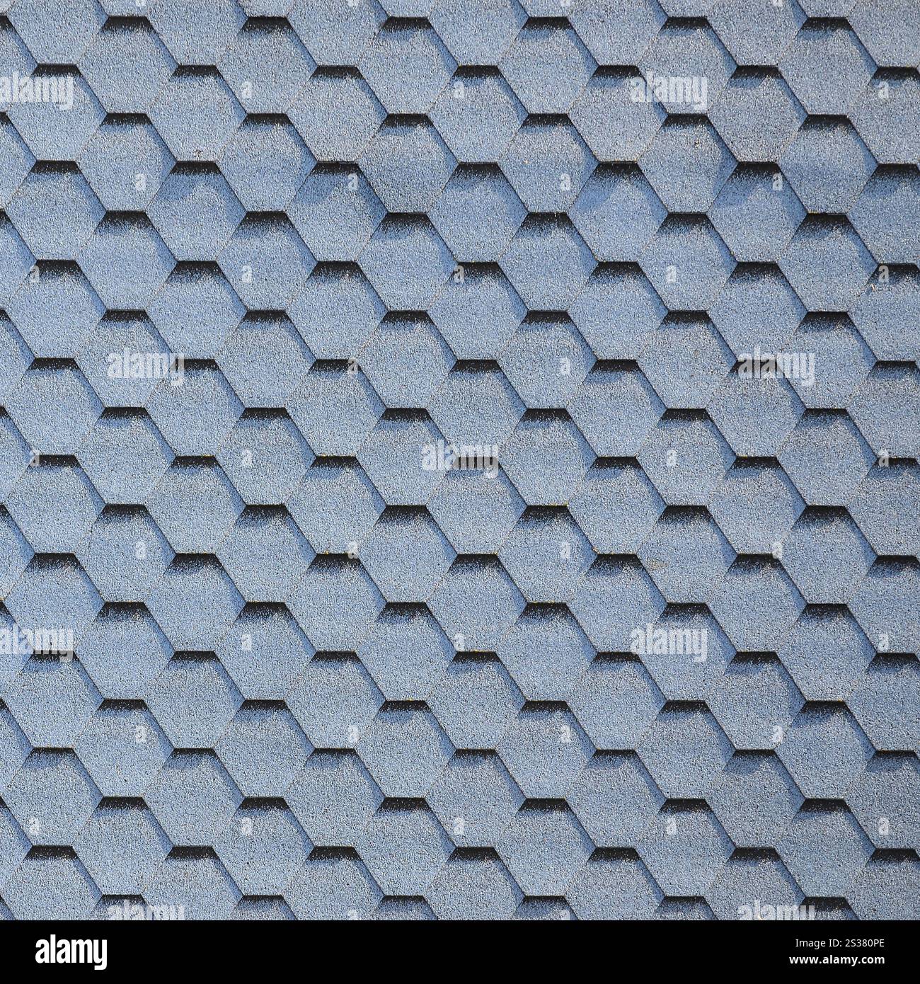 Modern roofing and decoration of chimneys. Flexible bitumen or slate ...