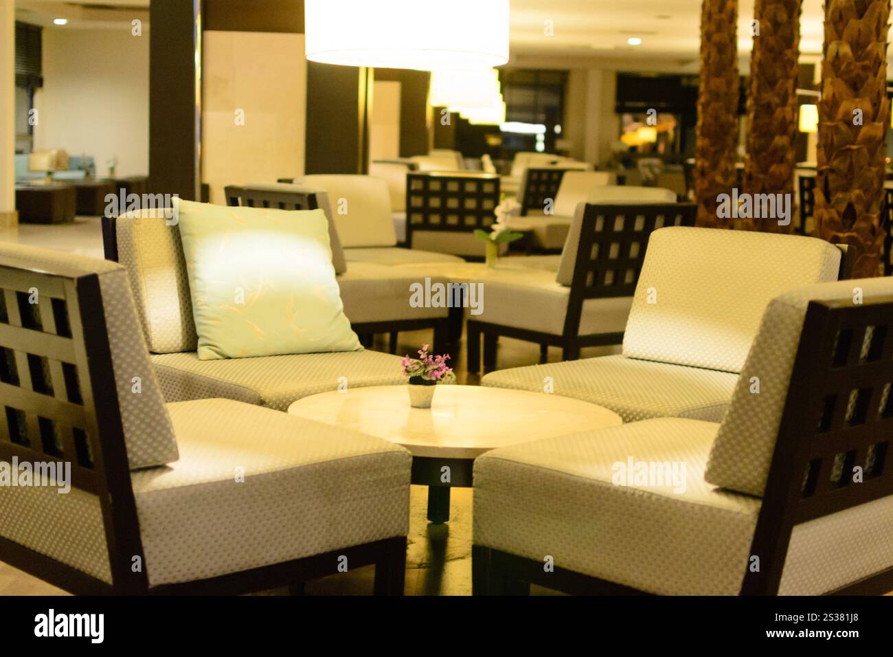 empty cafe chairs and a table template photo. empty cafe template Stock ...