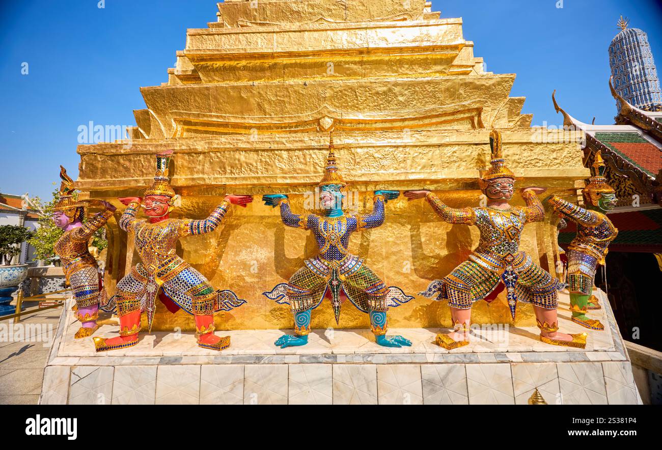 04 January 2025 Monkey Demon, demons, the Grand Royal Palace, tourist ...