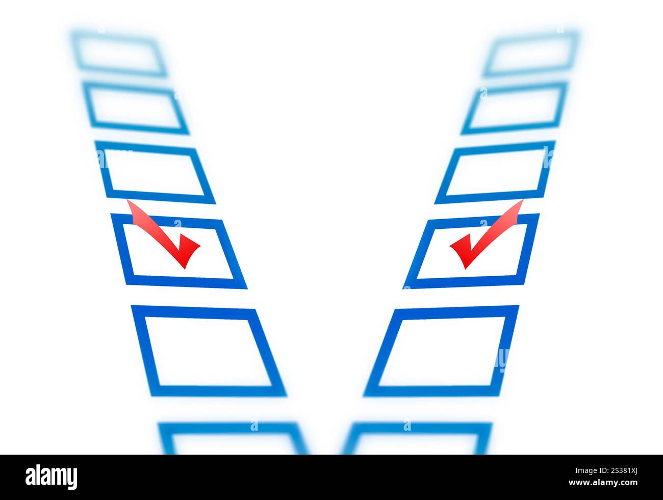 Check list with red check mark isolated on white. Check list with red ...