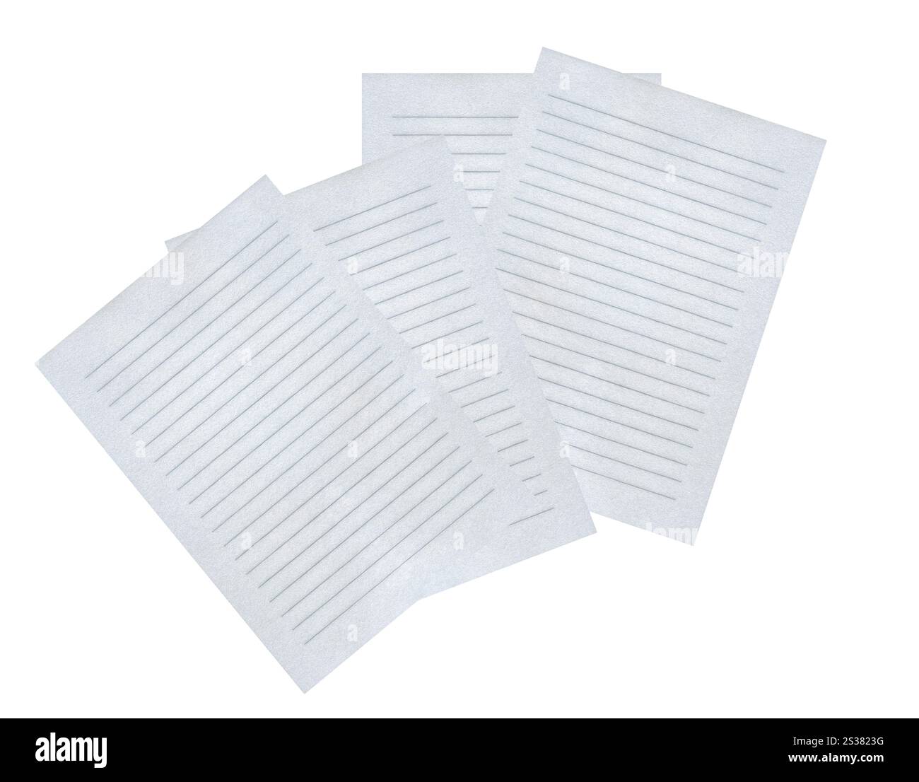 blank Papers tablet isolated on white background. blank Papers tablet ...