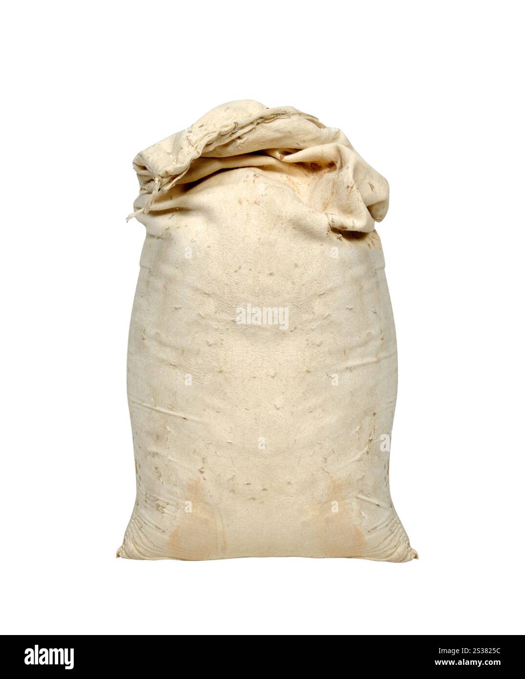 Big sack isolated on white background. Big sack isolated on white Stock ...