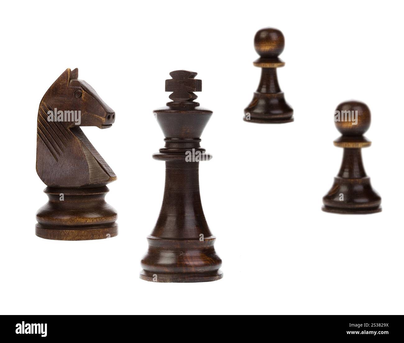 Chess king standing isolated on white background. Chess king standing ...