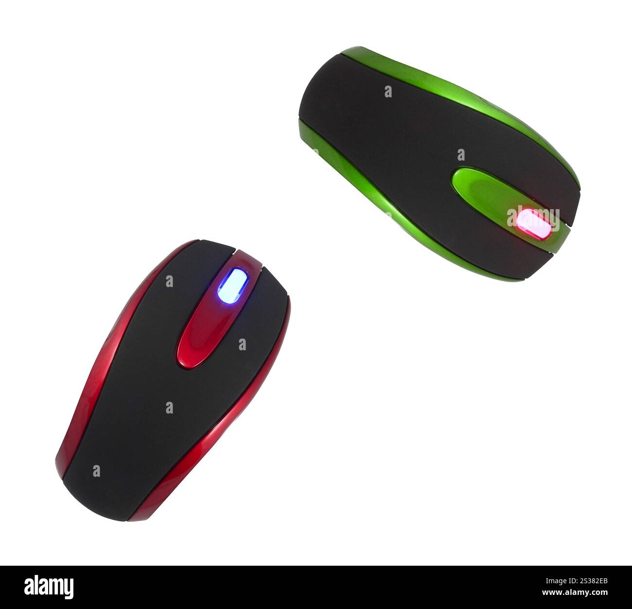 Computer mouses isolated on white background. Computer mouses Stock ...