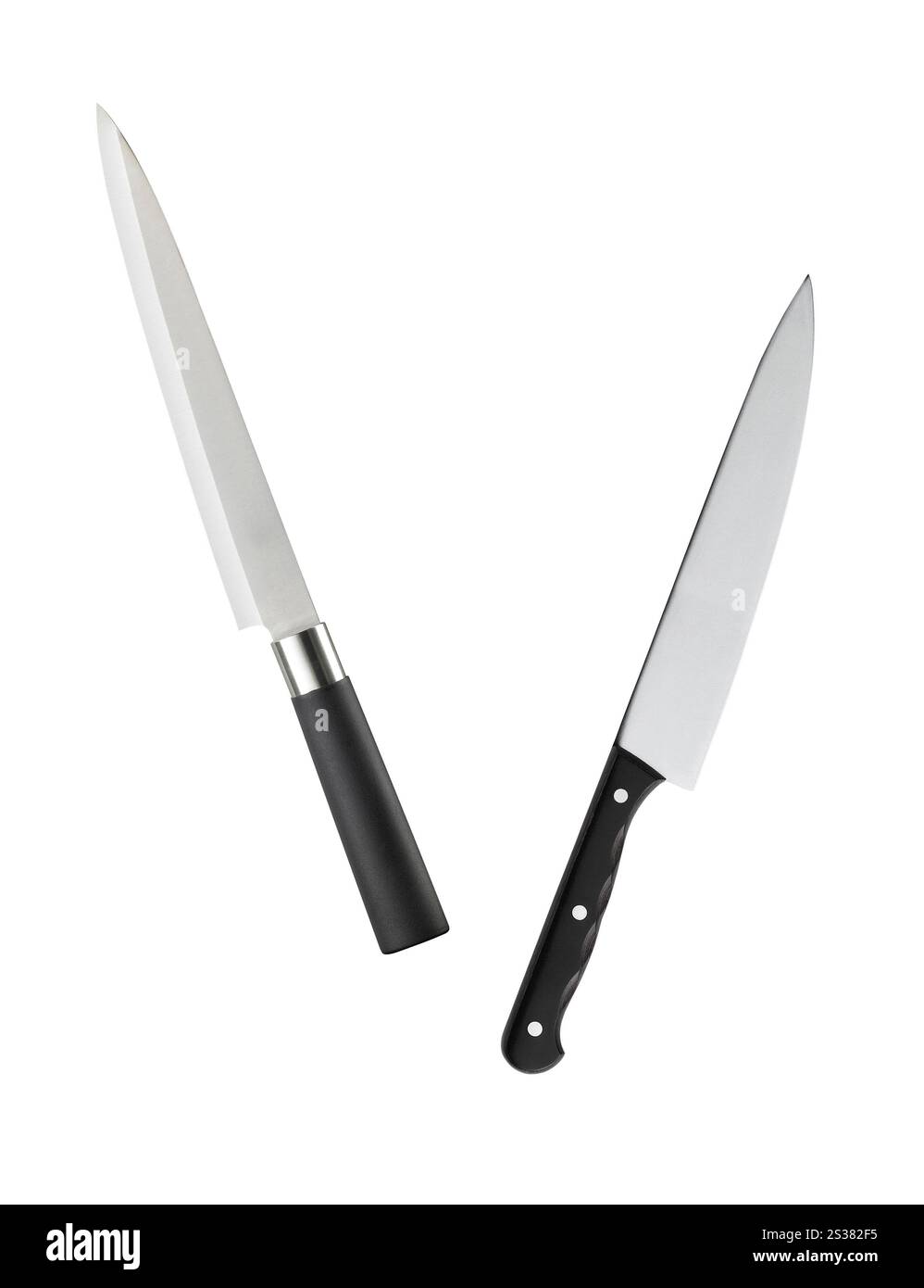 isolated knife on white background. isolated knifes Stock Photo - Alamy