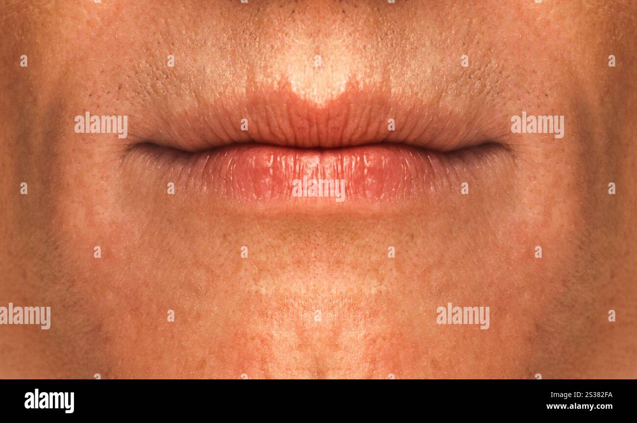 nice face mens lips close up. mens lips Stock Photo - Alamy