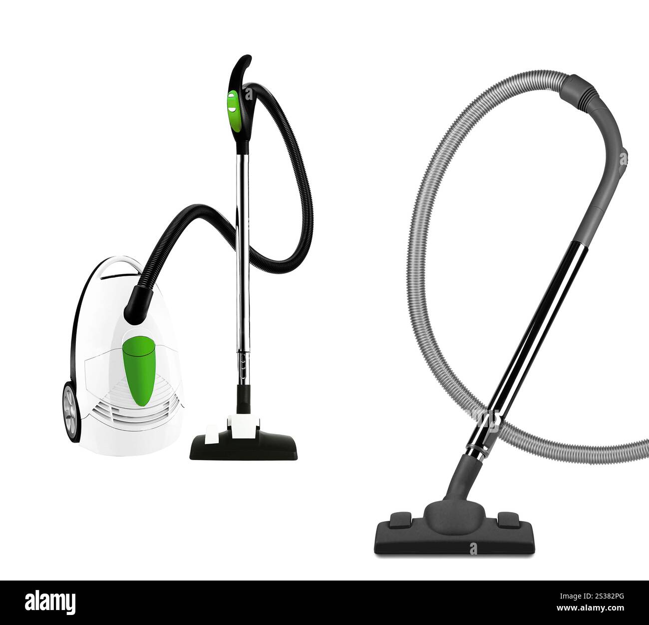 Vacuum cleaner on white background. Vacuum cleaner Stock Photo - Alamy