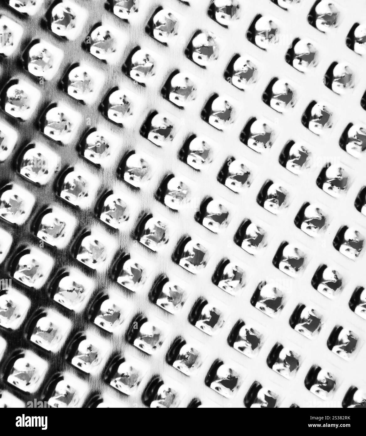 Grater texture metal Black and White Stock Photos & Images - Alamy
