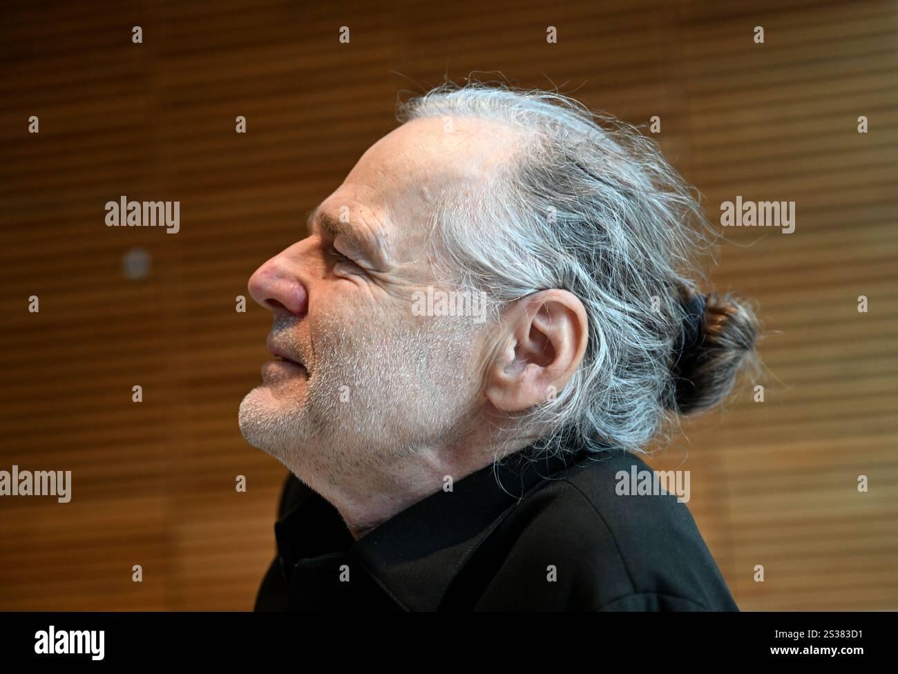 The author Wolf Haas during an interview with the APA on January 7 ...