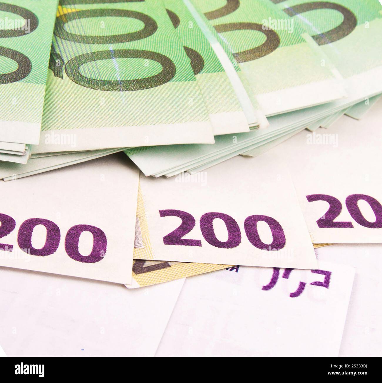 euro banknotes background. uro banknotes background Stock Photo - Alamy