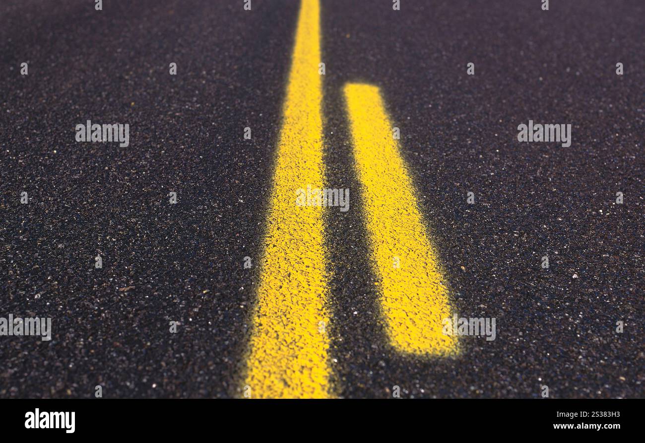 Asphalt road texture with yellow stripe. Asphalt road texture Stock ...