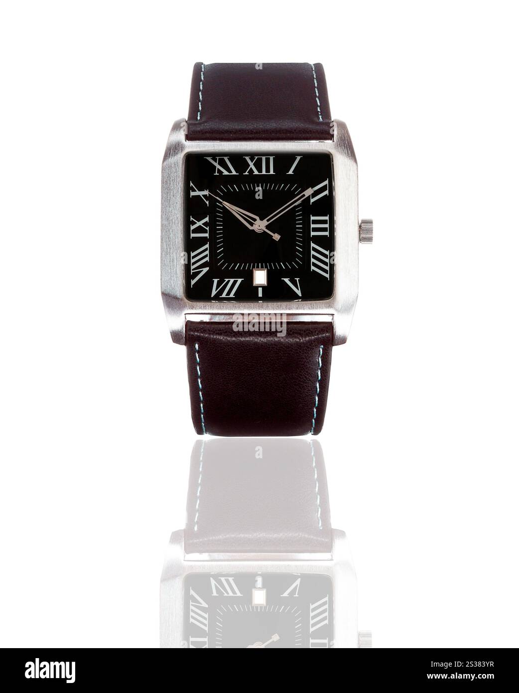 Classic wrist watch isolated on white background. Classic wrist watch Stock Photo - Alamy