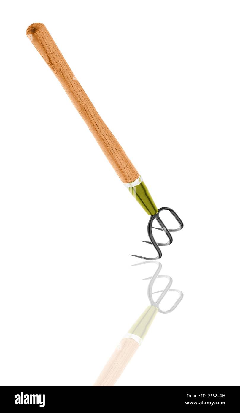 rake isolated on white background. rake isolated Stock Photo - Alamy