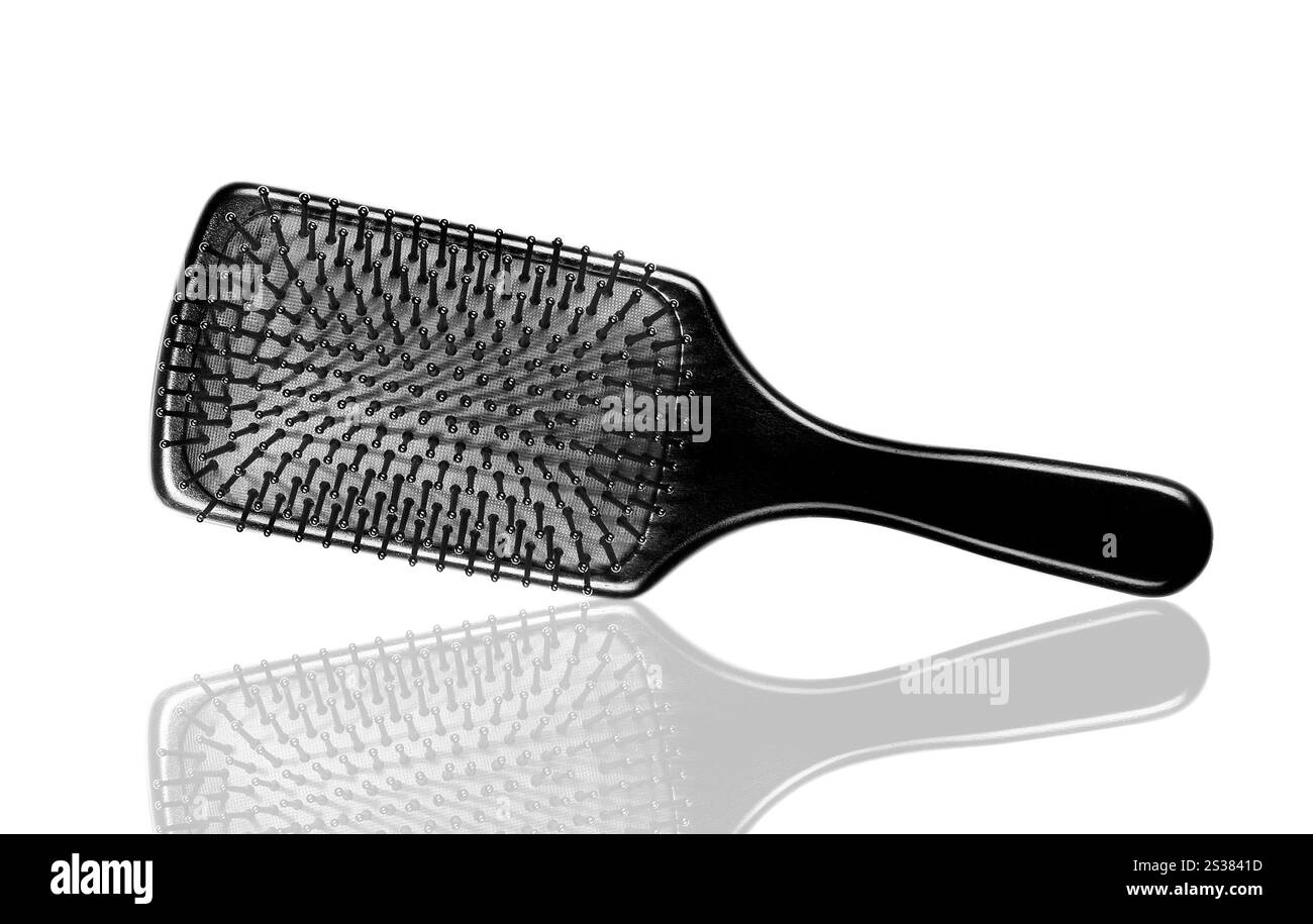 hairbrush isolated on white background. hairbrush on white background ...
