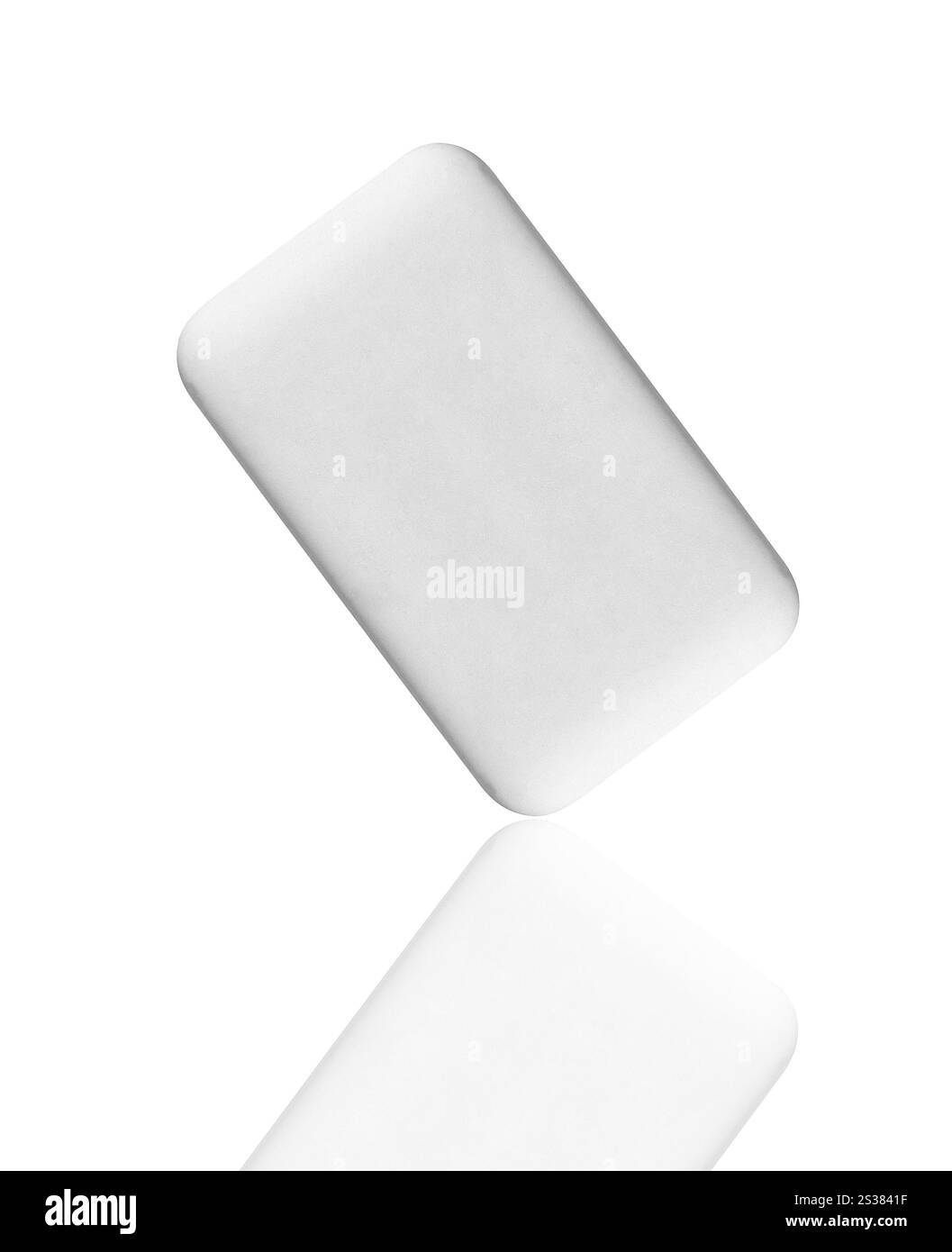 white eraser isolated on white background. white eraser Stock Photo - Alamy