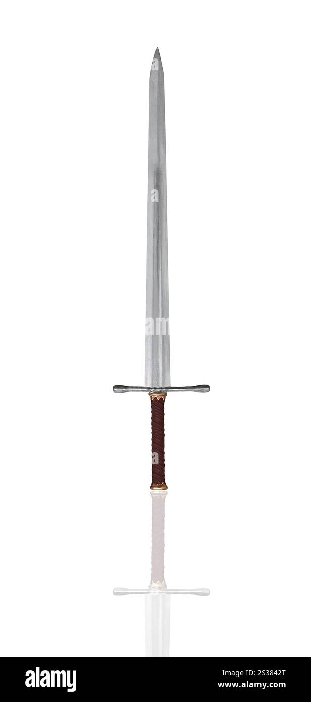 sword isolated on white background. sword isolated on white Stock Photo ...