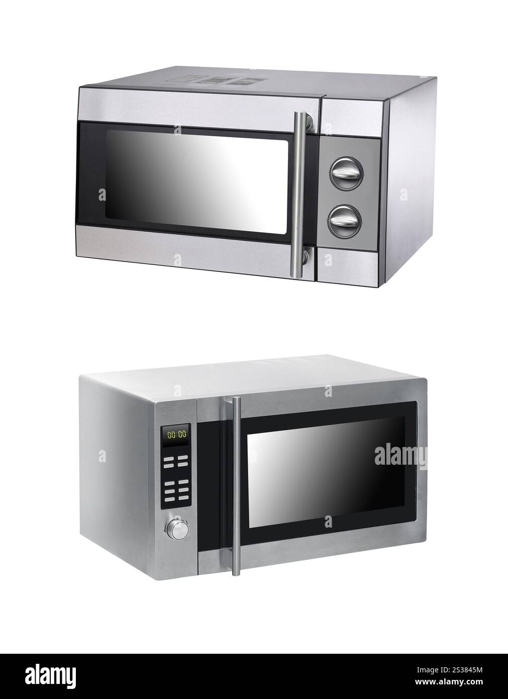 microwave ovens isolated on white background. microwave ovens Stock ...