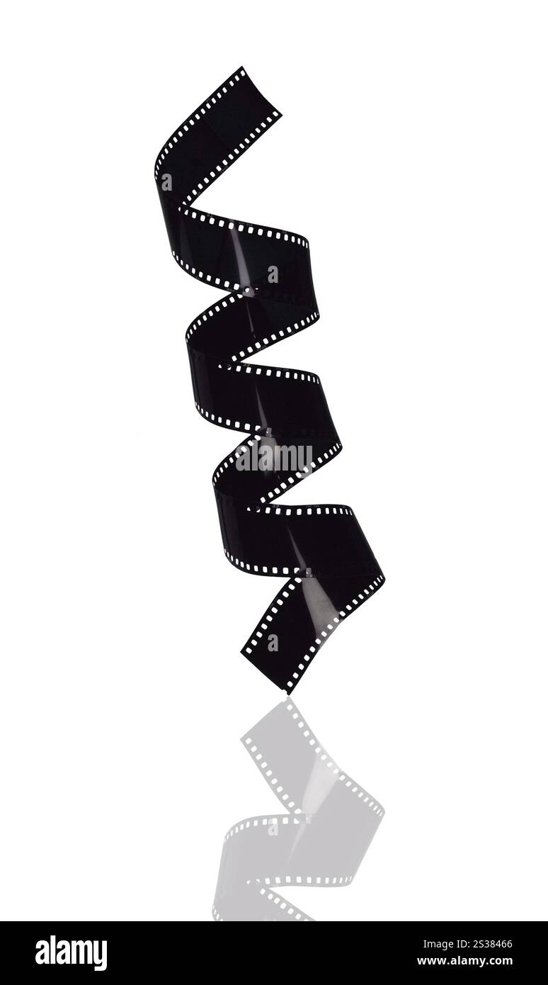 film strip isolated on white background. film strip Stock Photo - Alamy