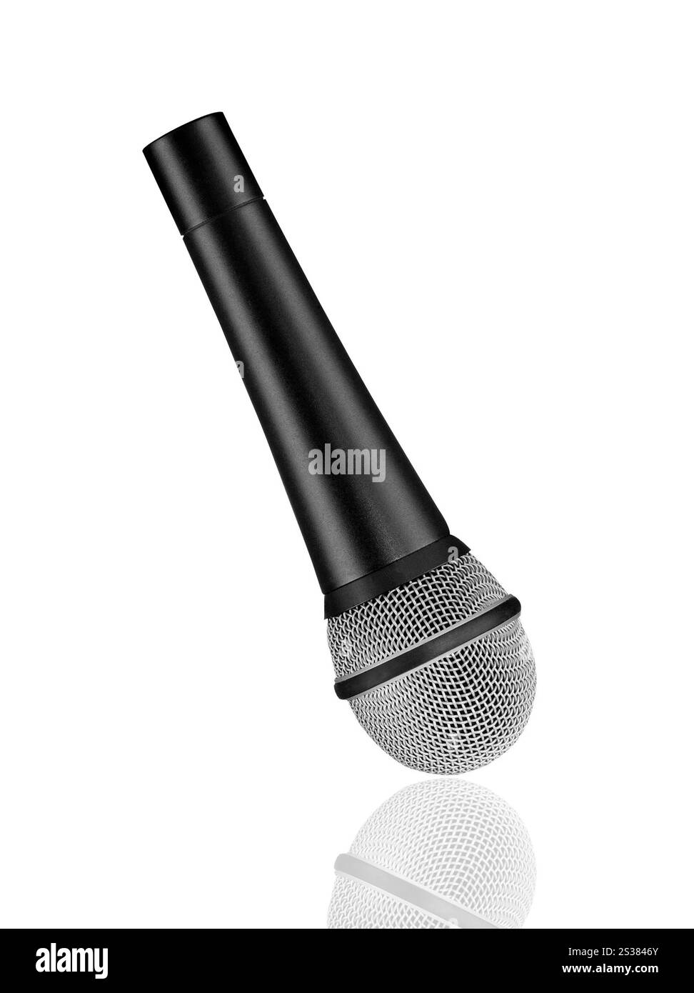 Audio microphone karaoke on Black and White Stock Photos & Images - Alamy