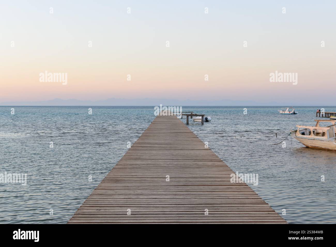 Wood bridge pier against beautiful sunset sky photo. Wood bridge pier ...