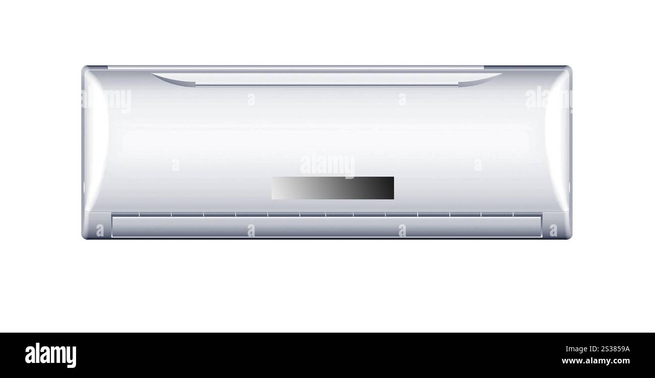 air conditioning system on white background, isolated. air conditioning ...