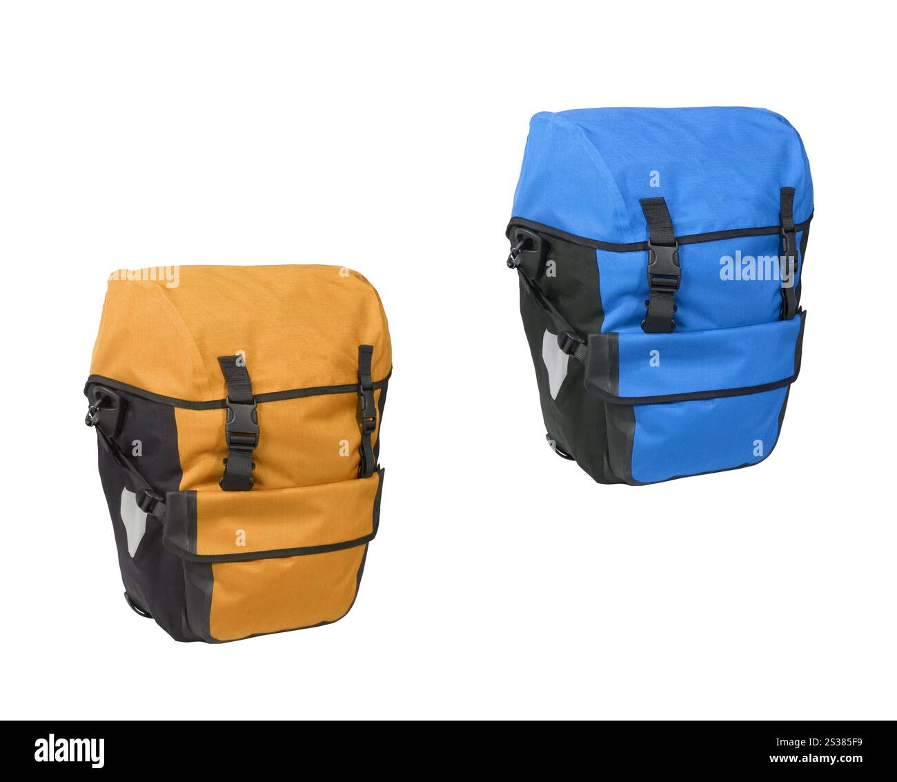 Two School Backpacks for Students isolated. Two School Backpacks for ...