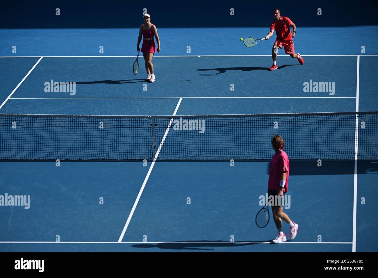 Melbourne, Australia. 09th Jan, 2025. Lleyton Hewitt of Australia ...
