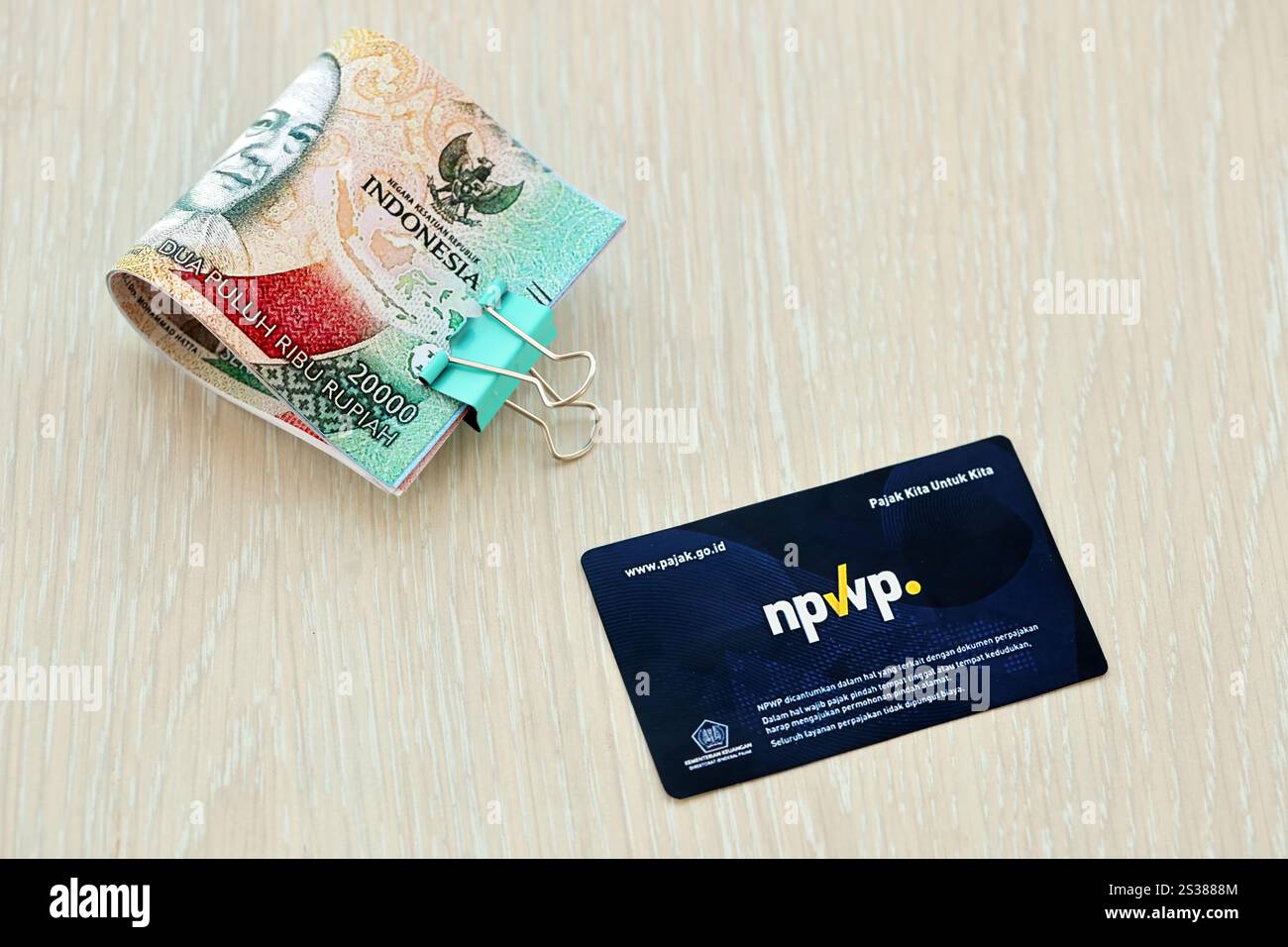 Indonesia NPWP new tax id Number card originally called Nomor Pokok ...