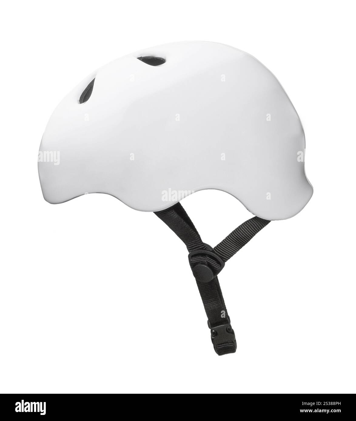 Bicycle mountain bike safety helmet isolated on white background ...