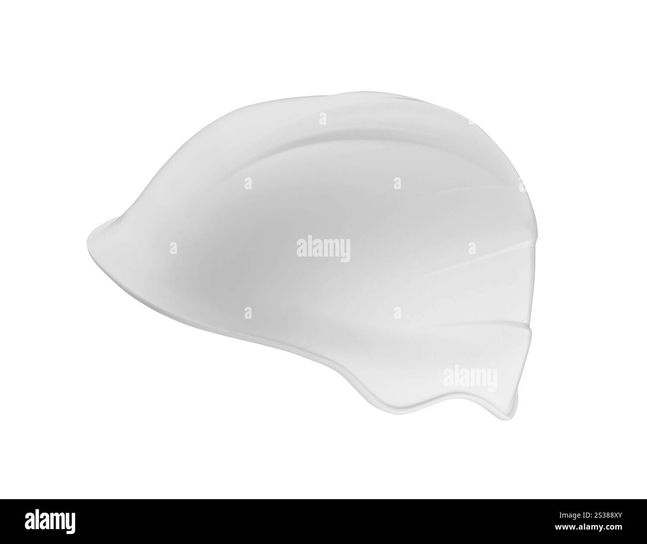 White hard hat isolated on white background. White hard hat Stock Photo ...