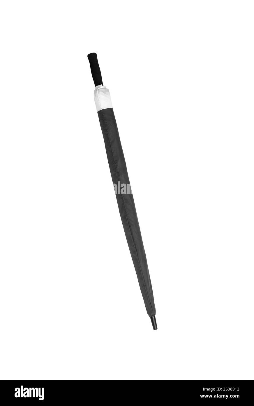 Folded umbrella isolated on white background. Folded umbrella isolated ...