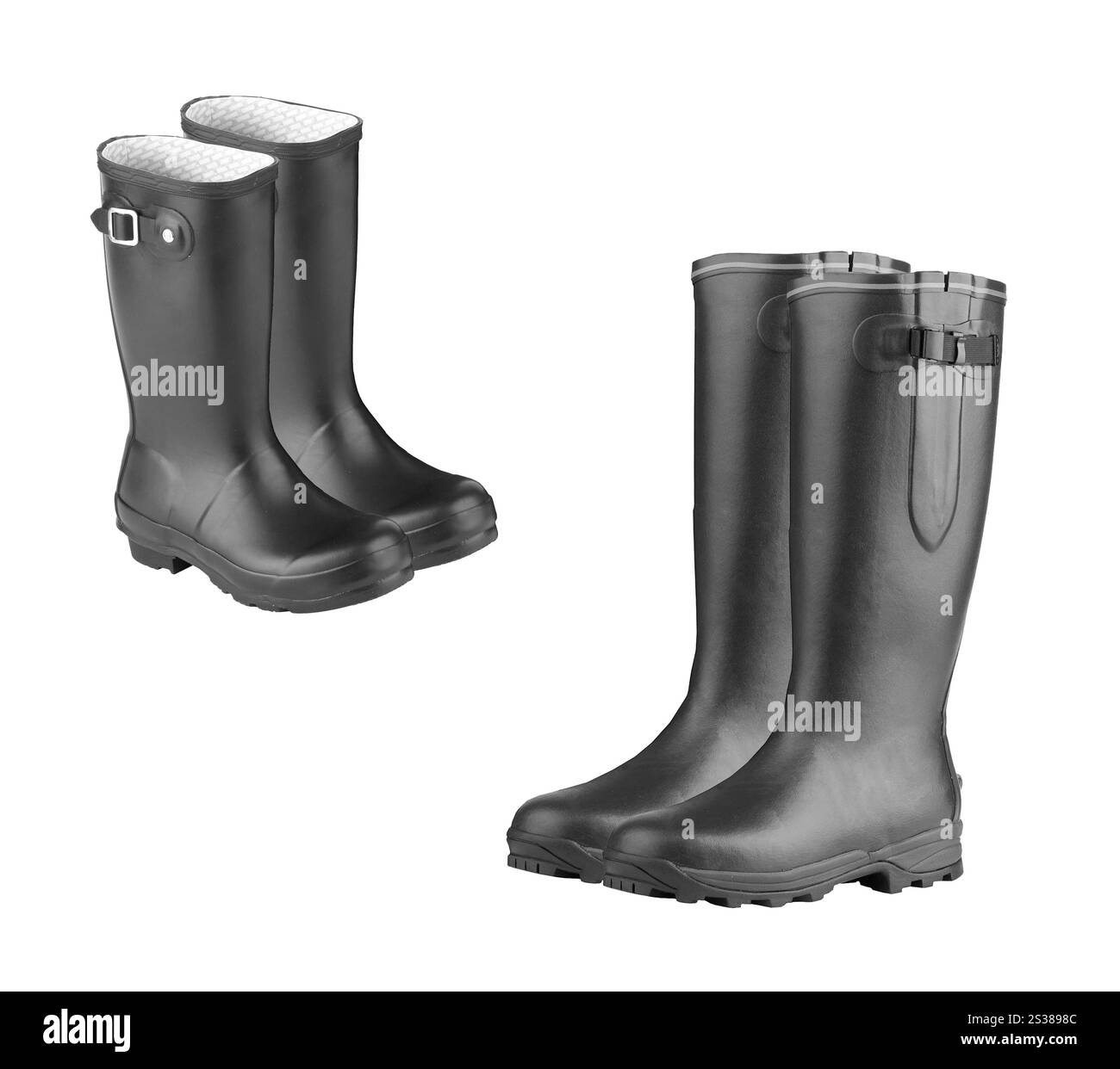 Gum Boots isolated against a white background. Gum Boots isolated Stock ...
