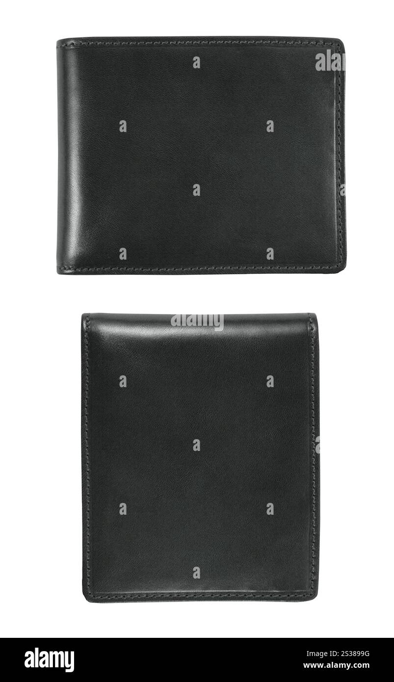 wallets on a white background Stock Photo - Alamy