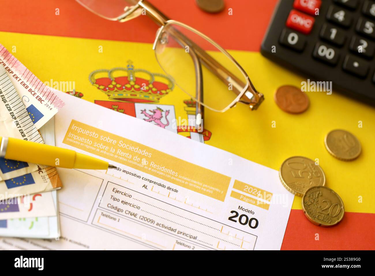 Modelo 200 spanish tax form for corporate income tax for non resident ...