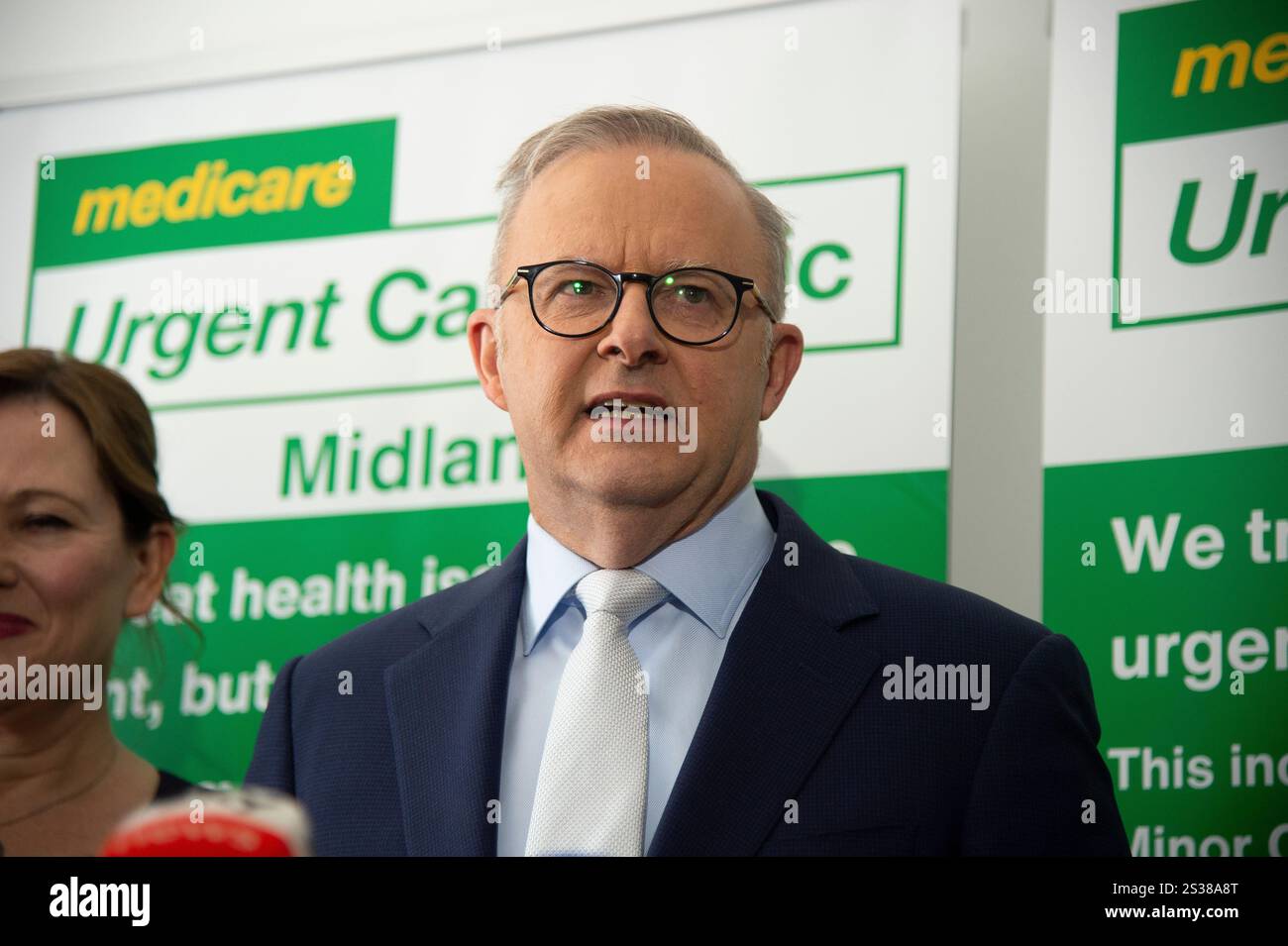 Perth, Australia. 09th Jan, 2025. Australian Prime Minister Anthony ...