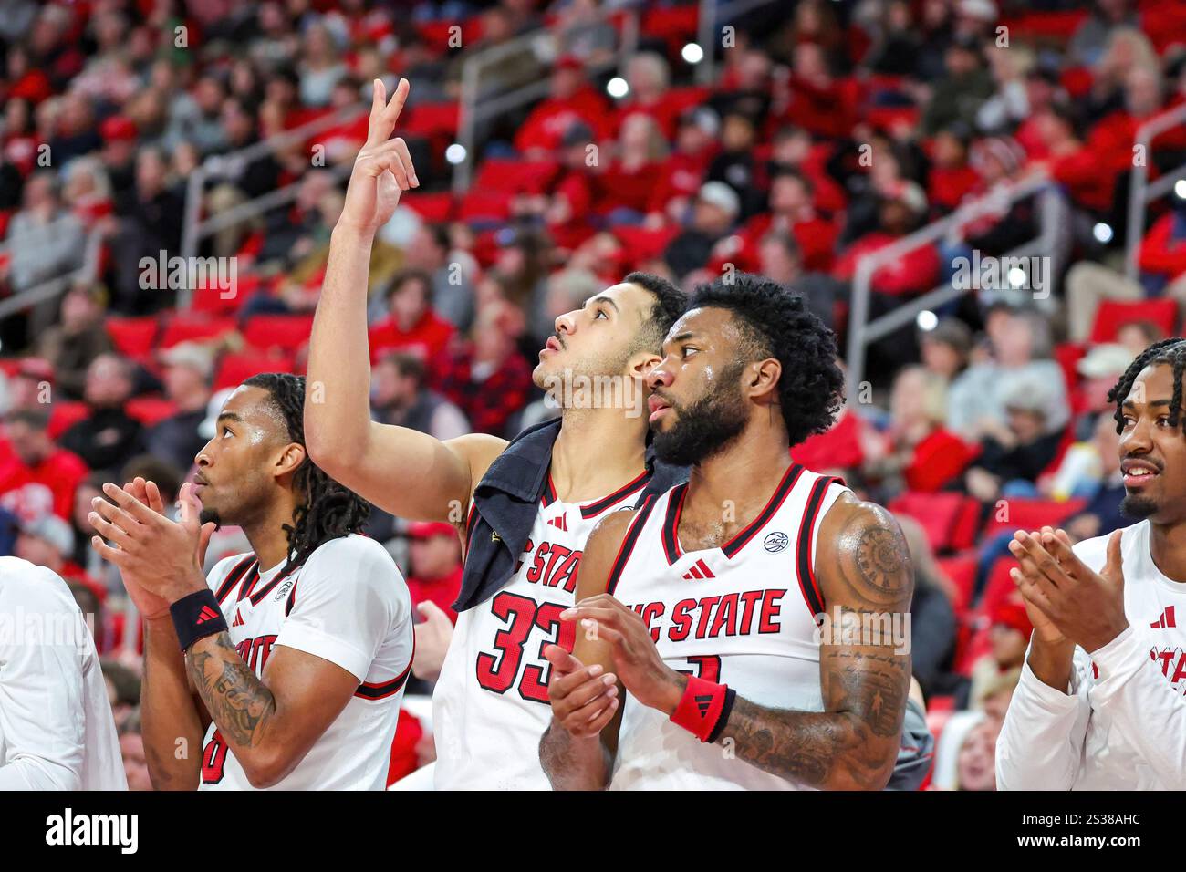 Raleigh, North Carolina, USA. 8th Jan, 2025. North Carolina State ...