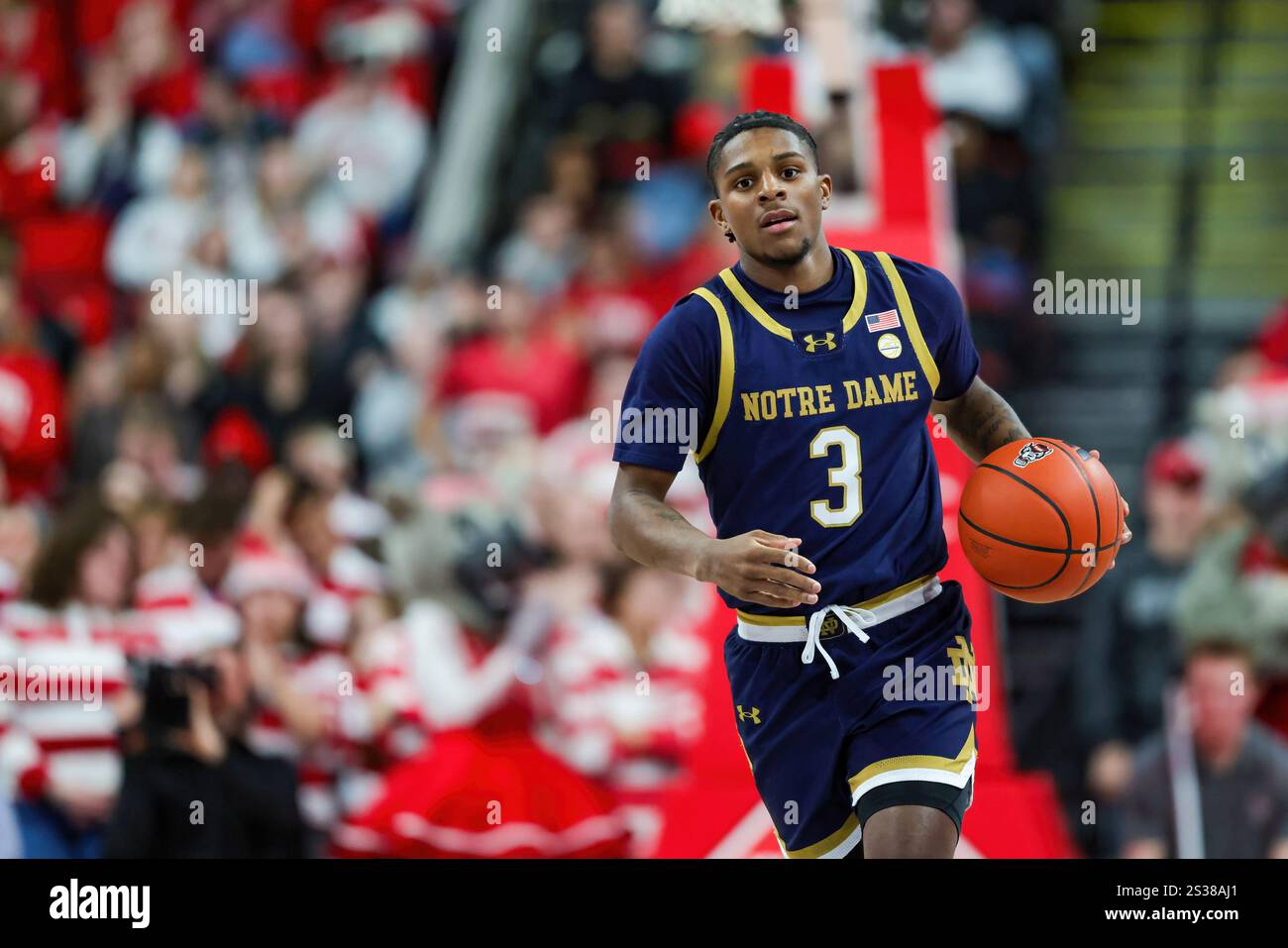 Raleigh, North Carolina, USA. 8th Jan, 2025. Notre Dame Fighting Irish ...