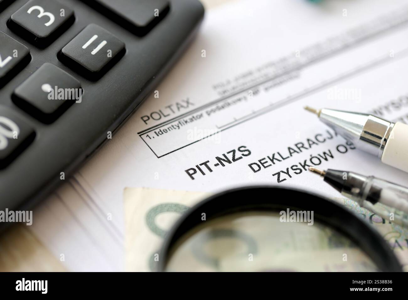 Declaration of income amount from unrealized profits obtained by ...