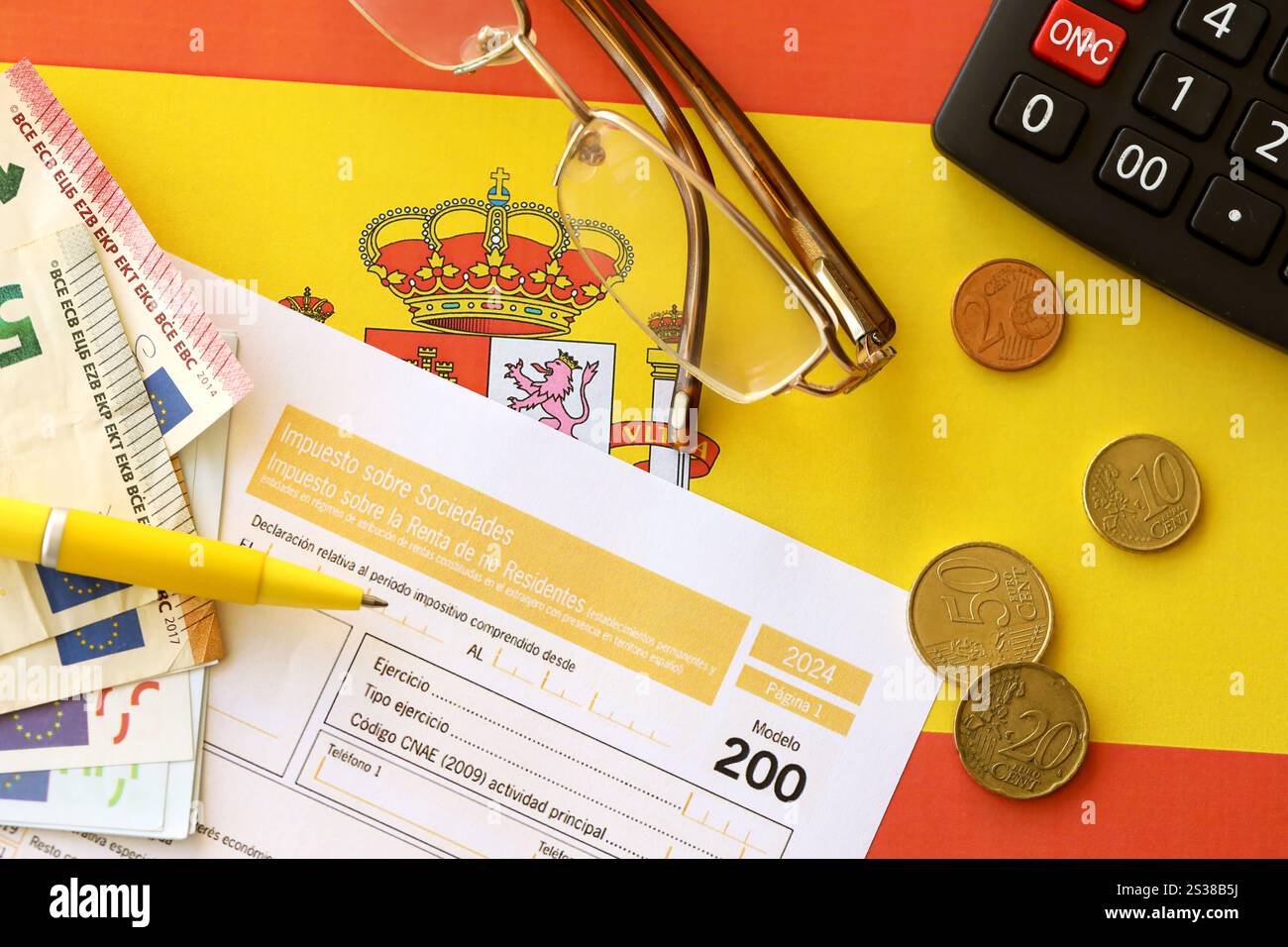 Modelo 200 spanish tax form for corporate income tax for non resident ...