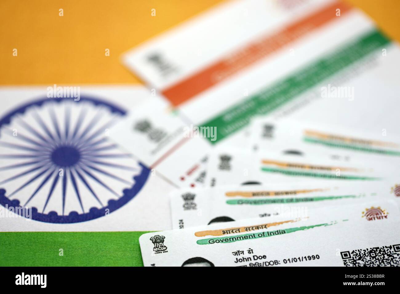 Indian Aadhaar card from Unique Identification Authority of India on ... Indian Aadhaar card from Unique Identification Authority of India on ...