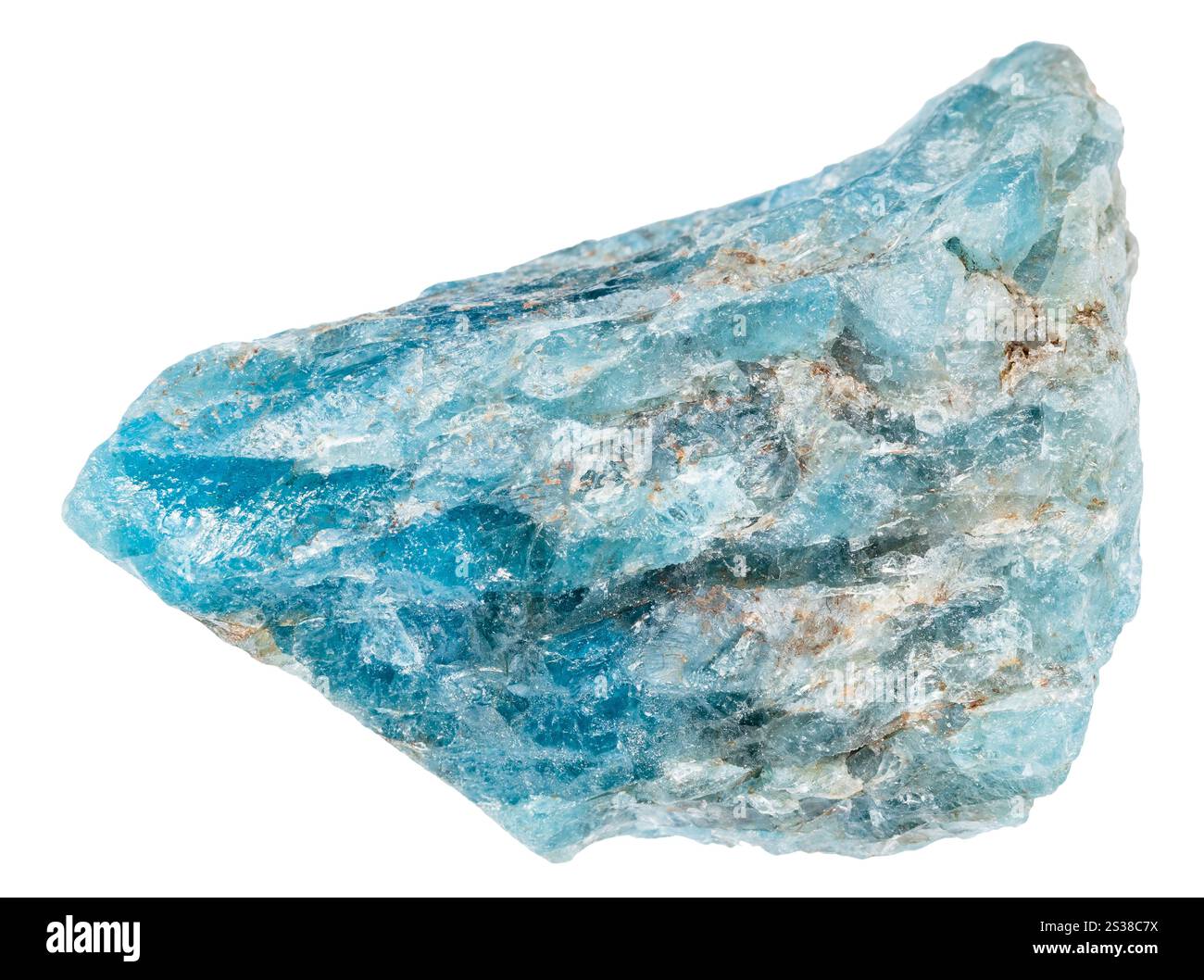 close up of sample of natural stone from geological collection ...