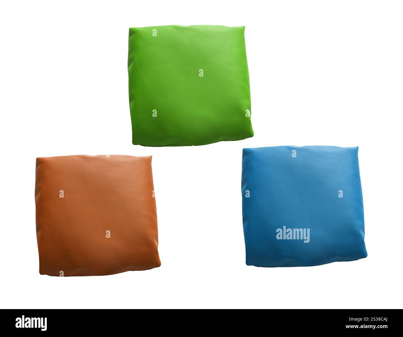 Couch cushions isolated against a white background. Couch cushions ...