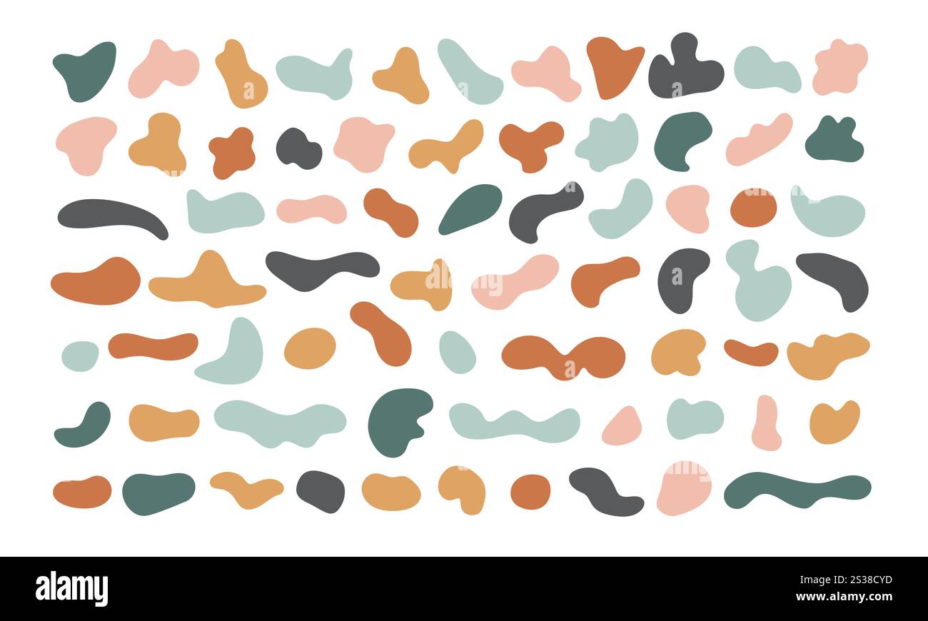 Abstract liquid shapes collection Stock Vector Image & Art - Alamy