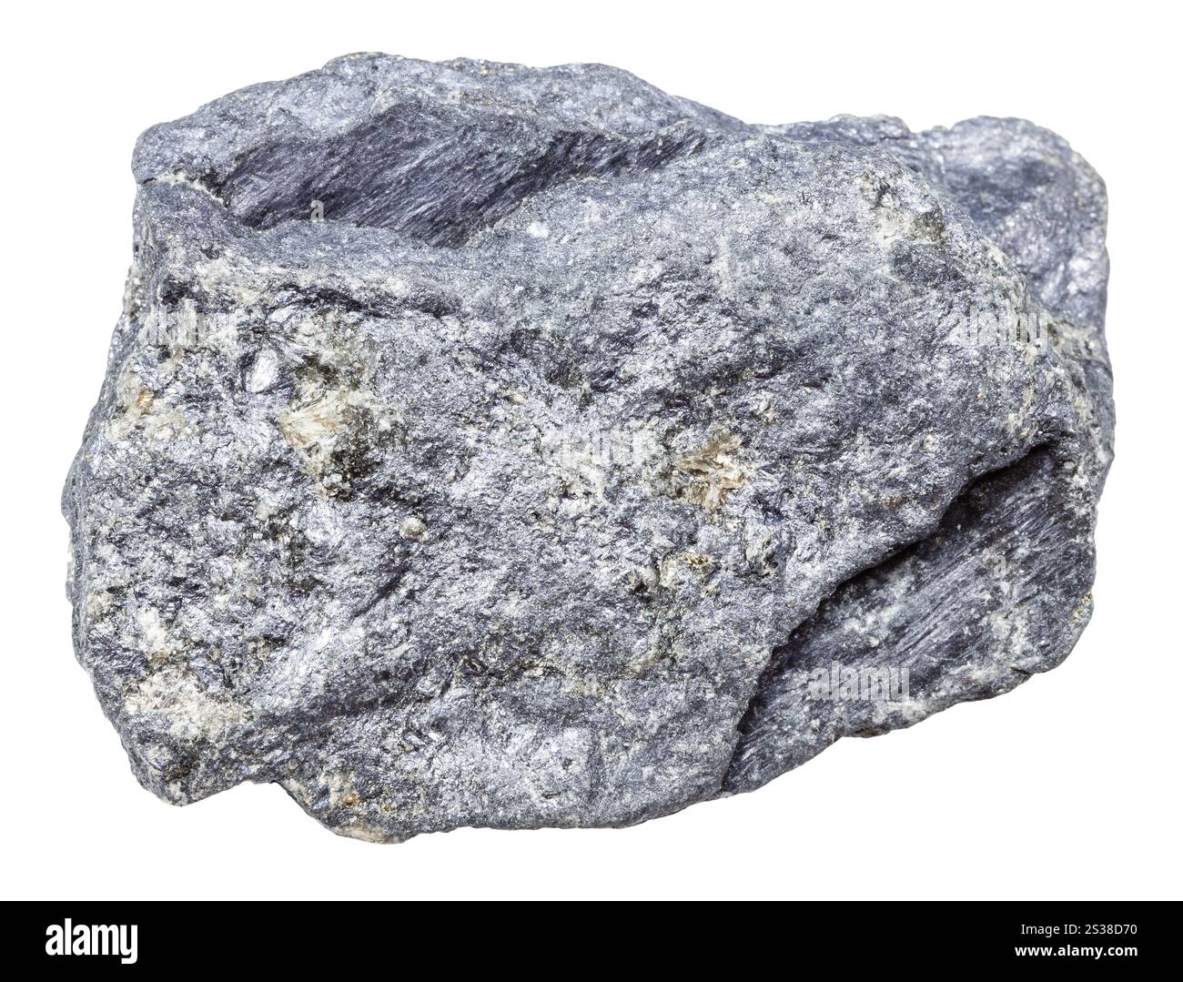 close up of sample of natural stone from geological collection - raw ...