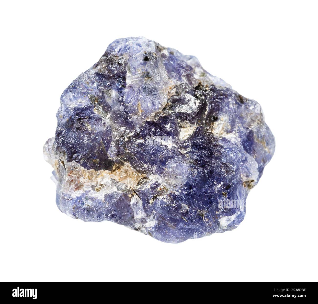 close up of sample of natural stone from geological collection ...