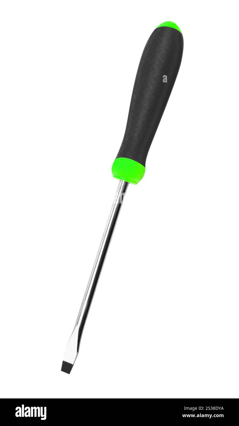 Screwdriver isolated on a white background. Screwdriver Stock Photo - Alamy