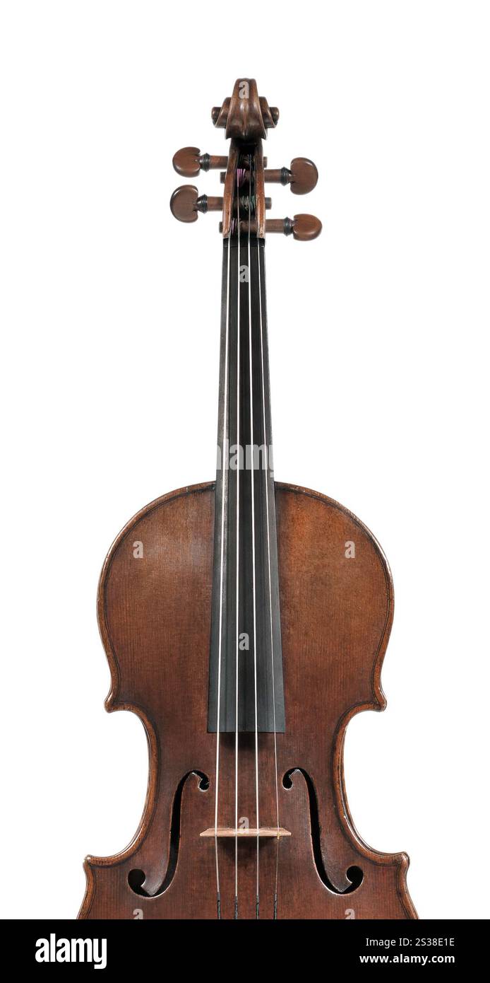 Classical violin - isolated (white background). Classical violin ...