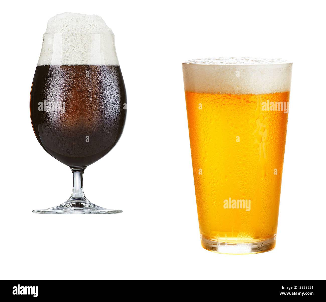Glasses different beer on hi-res stock photography and images - Alamy